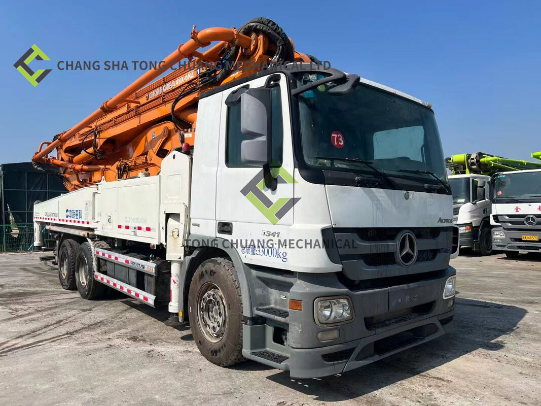 In 2014 Zoomlion Concrete Pump Truck With Large Displacement 6 ...